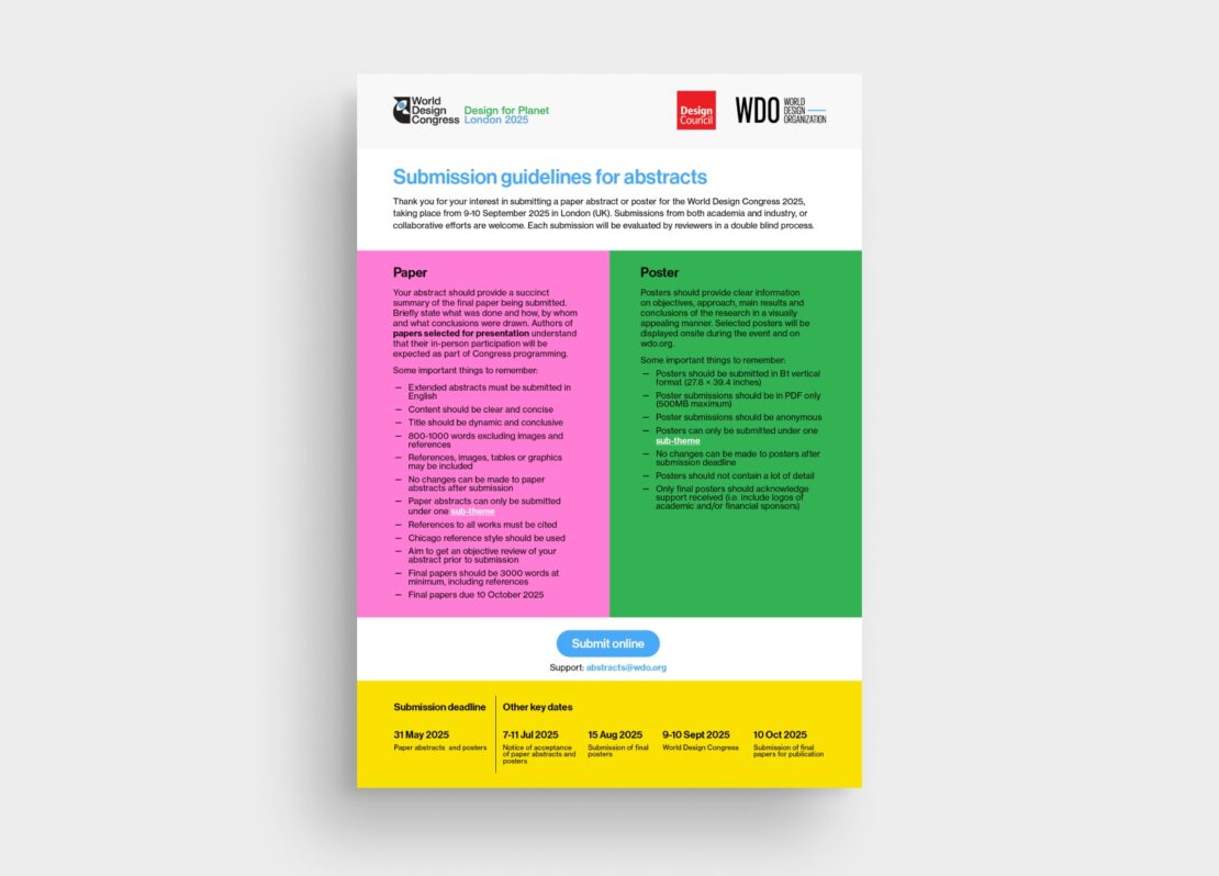 WDO | World Design Congress | 34th World Design Congress